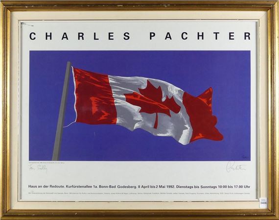 Charles Pachter | CHARLES PACHTER AUTOGRAPHED POSTER | MutualArt