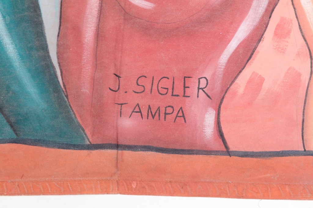 J. Sigler | CIRCUS SIDESHOW BANNER | MutualArt