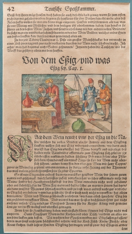 David Kandel | GERMAN ILLUMINATED WOODCUT ENGRAVING. | MutualArt