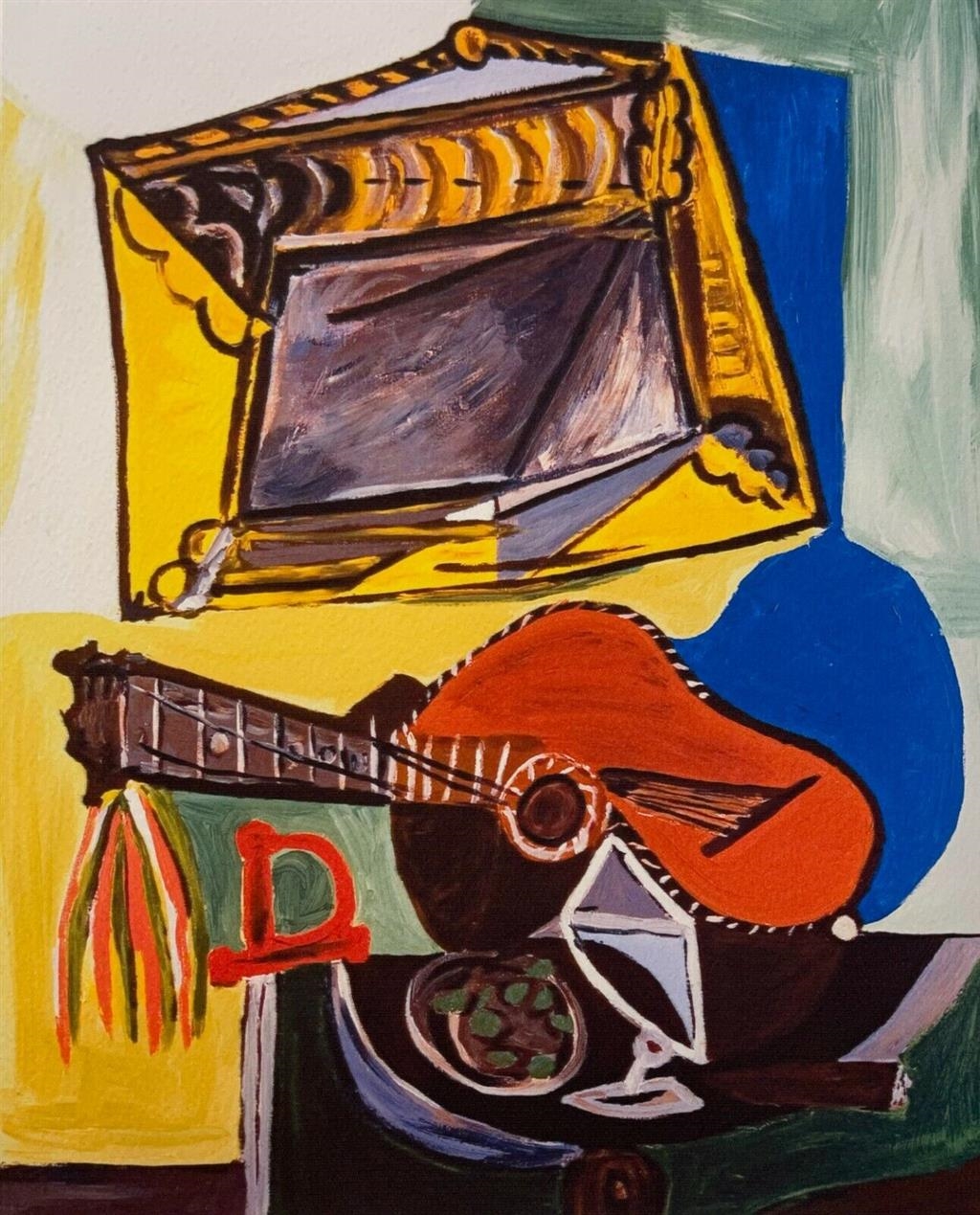 Pablo Picasso | Still Life With Guitar | MutualArt