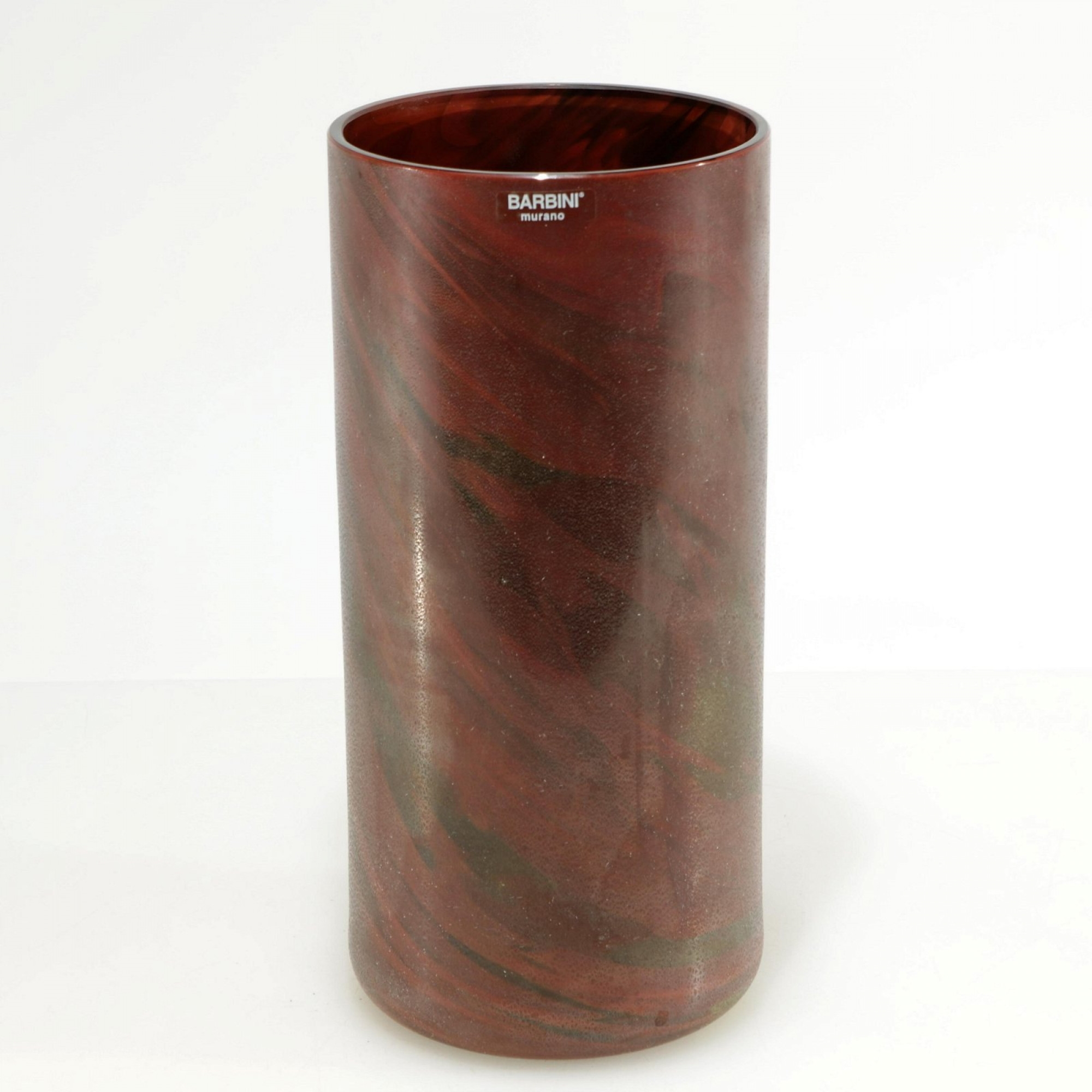 Alfredo Barbini | Alfredo Barbini Marbelized Scavo Glass Vase (1970 ...