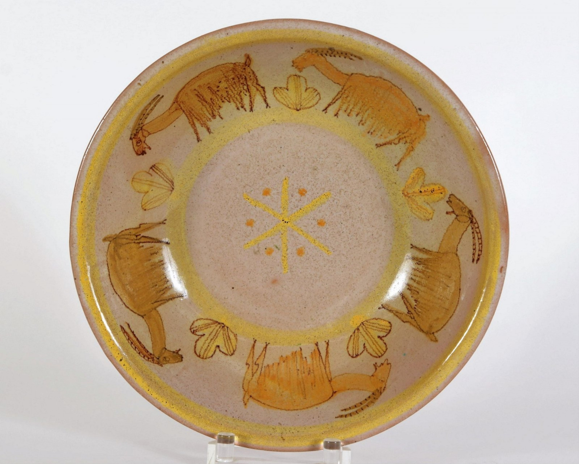 Guido Gambone | Guido Gambone - Pottery Bowl | MutualArt