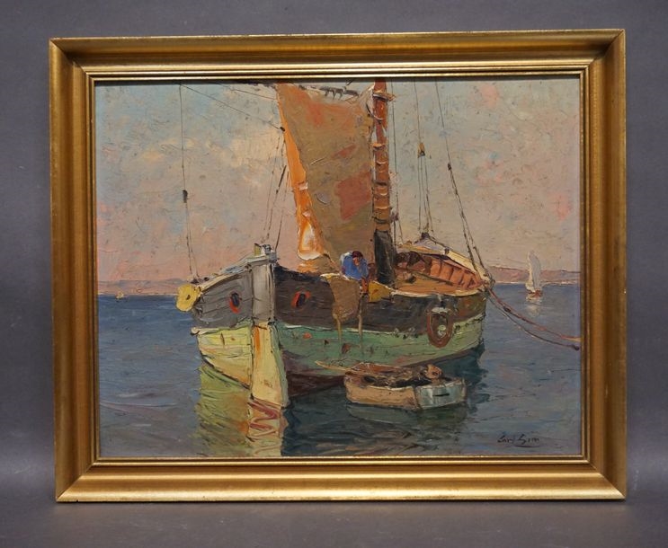Carl Sim | Fishing boat | MutualArt