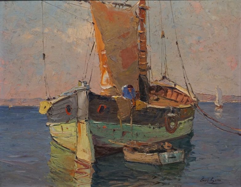 Carl Sim | Fishing boat | MutualArt