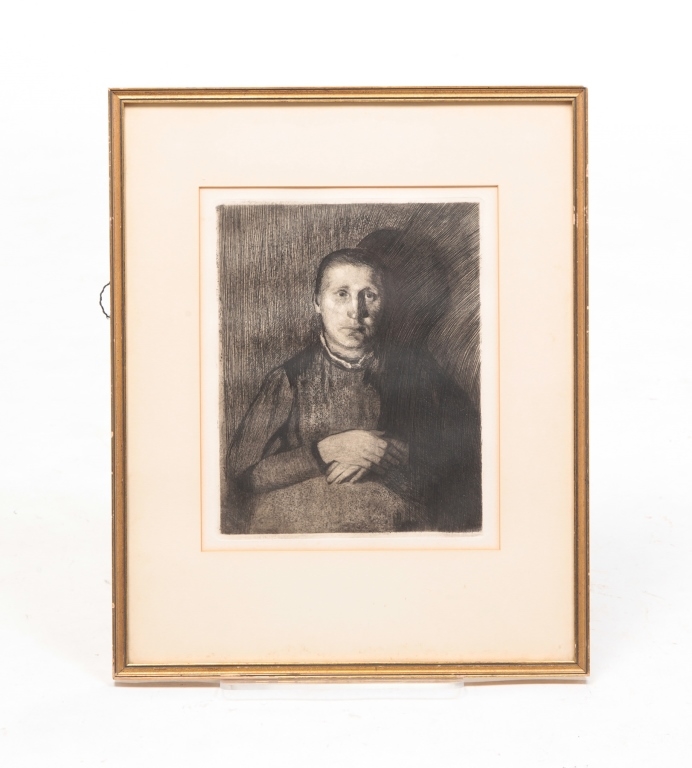 Käthe Kollwitz | PRINT OF WOMAN | MutualArt