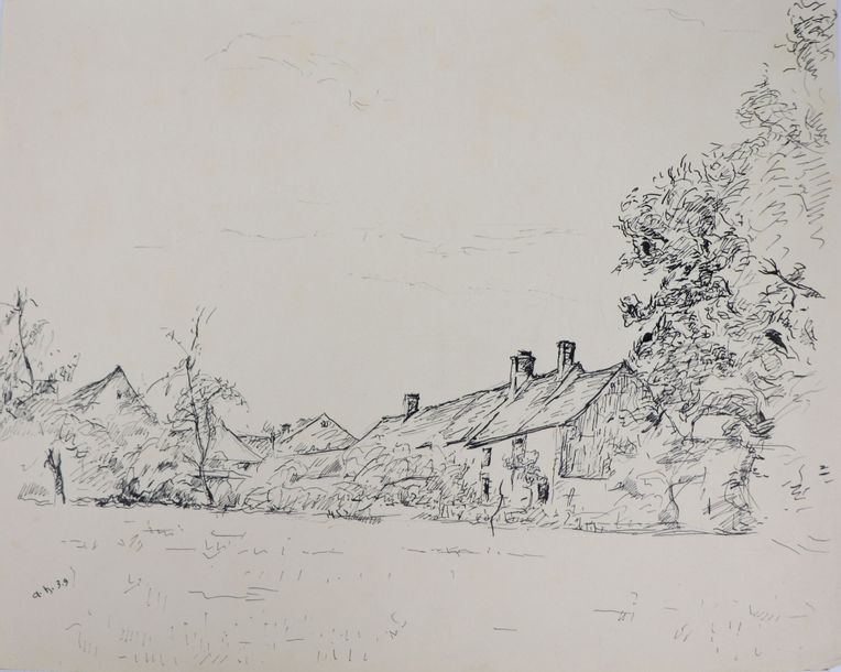 André Eugene Burie | Ensemble de trente-trois dessins au crayon, au ...