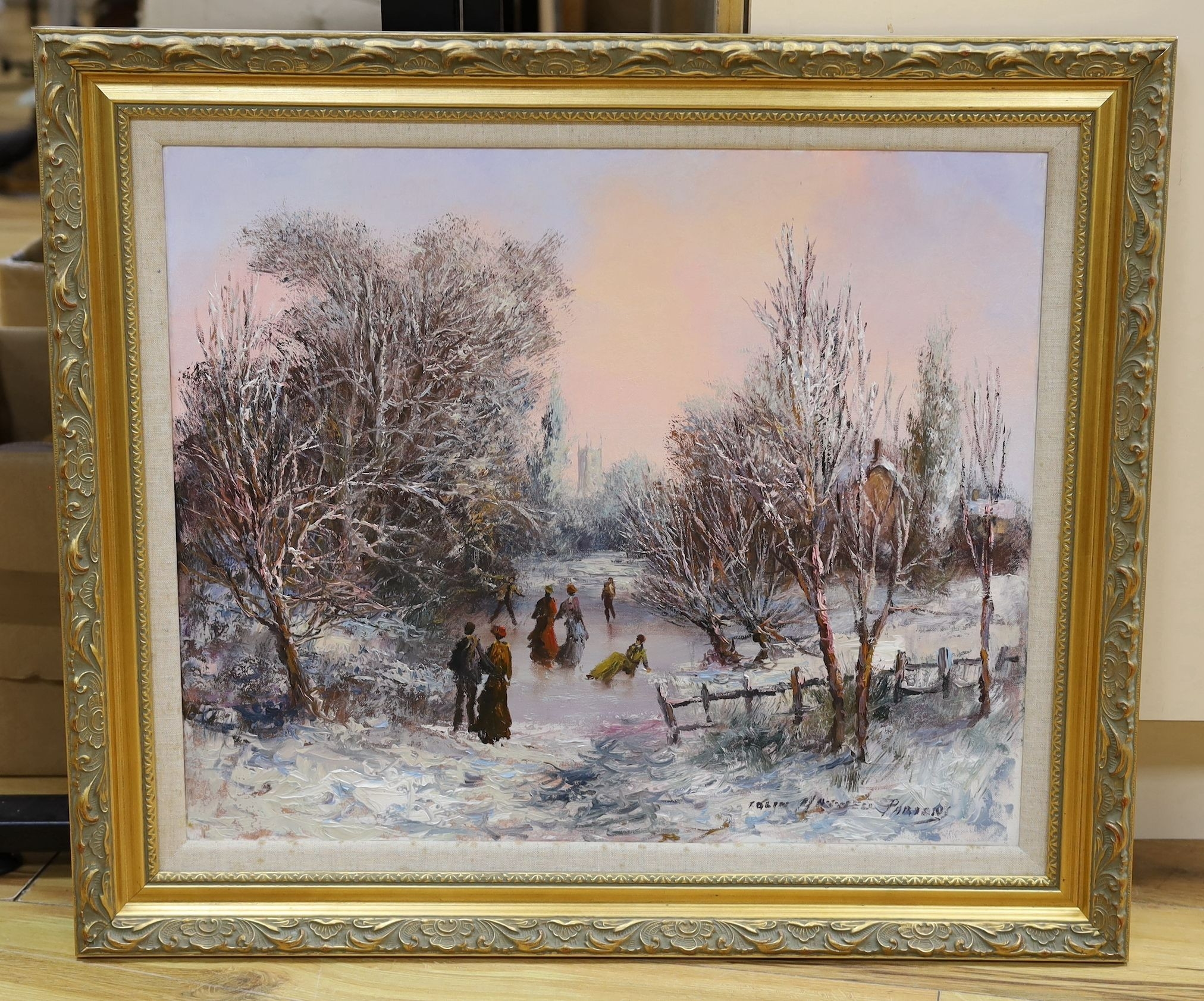 Colin Maxwell Parsons | Victorian skating scene | MutualArt