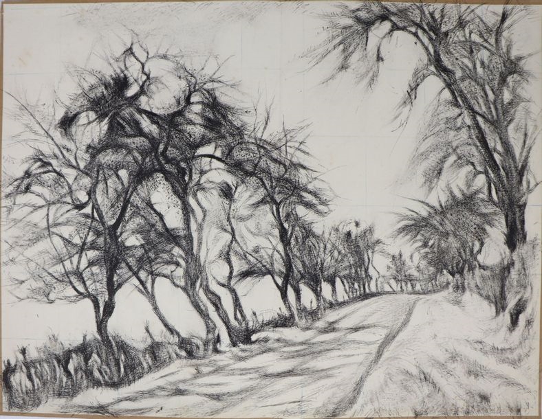 André Eugene Burie | Ensemble de trente-trois dessins au crayon, au ...