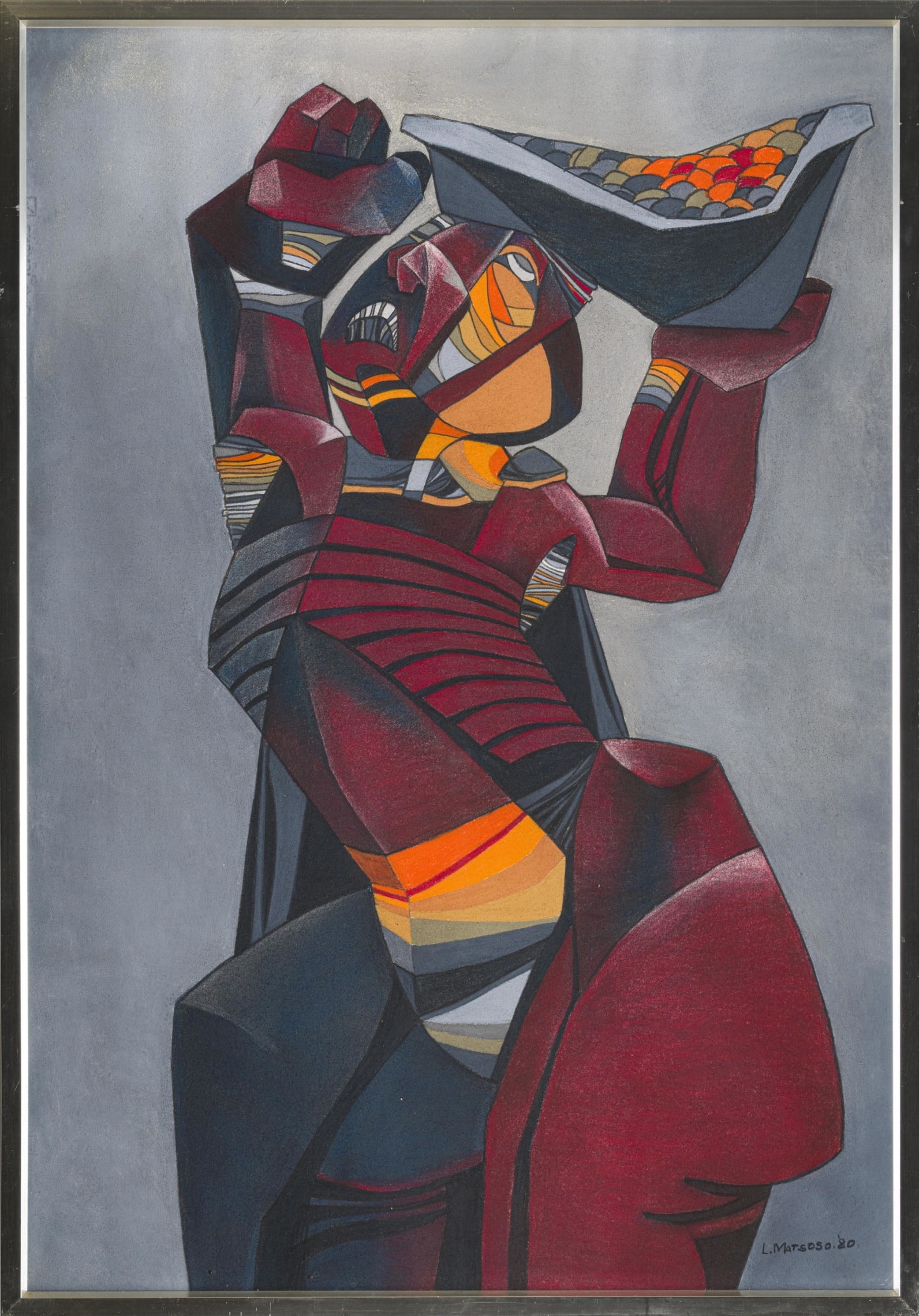 Leonard Tshehla Mohapi Matsoso | Mandebele Man | MutualArt