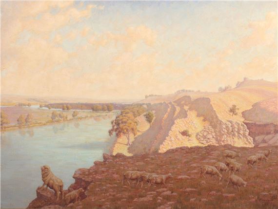 James Ferries | River Murray Landscape Above Mannum South Australia ...