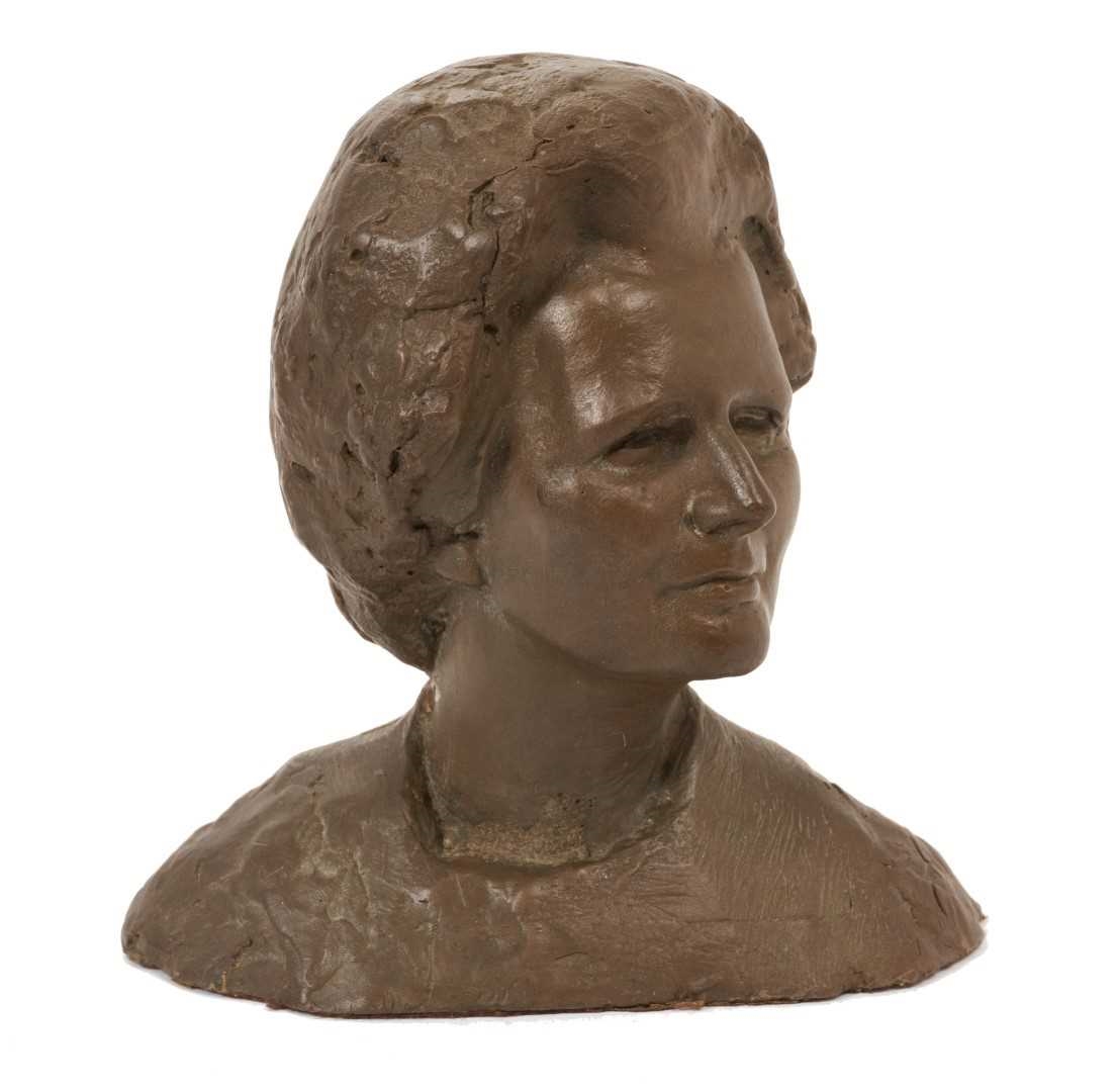 Oscar Nemon | 1985)bronze resin bust of The Right Hon. Baroness ...