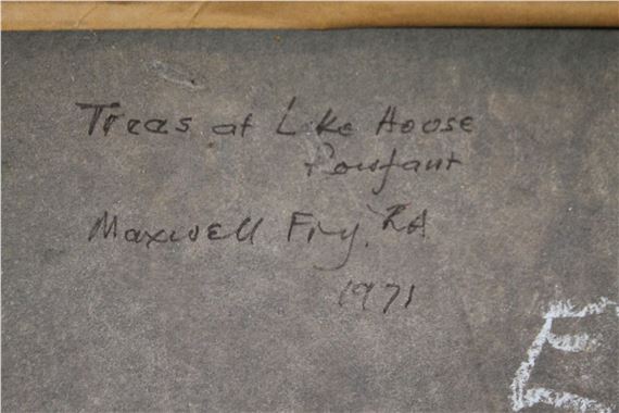 Edwin Maxwell Fry | Trees at Lake House | MutualArt