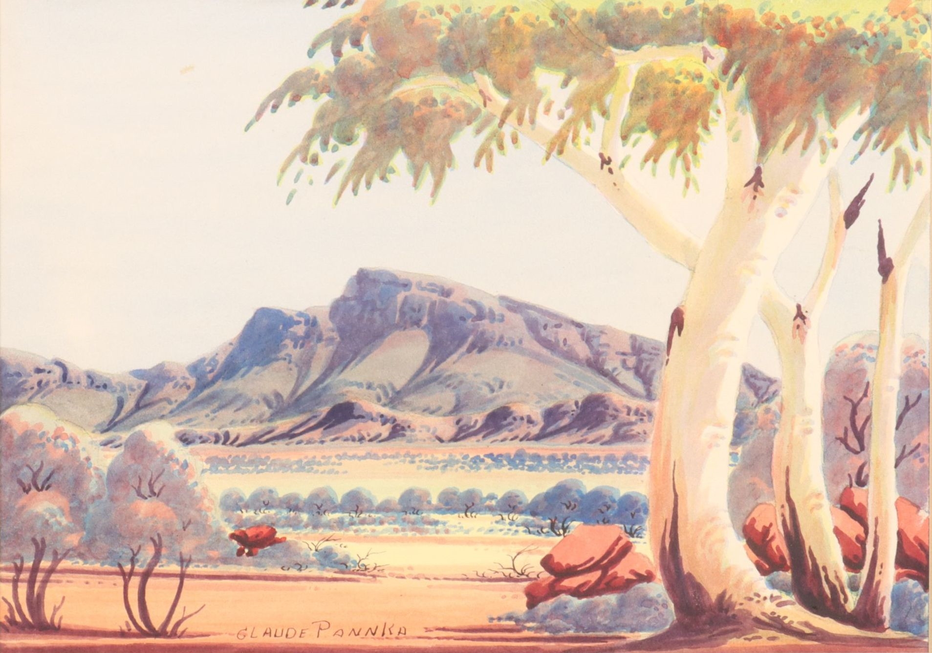 Claude Pannka | Hermannsburg Landscape | MutualArt