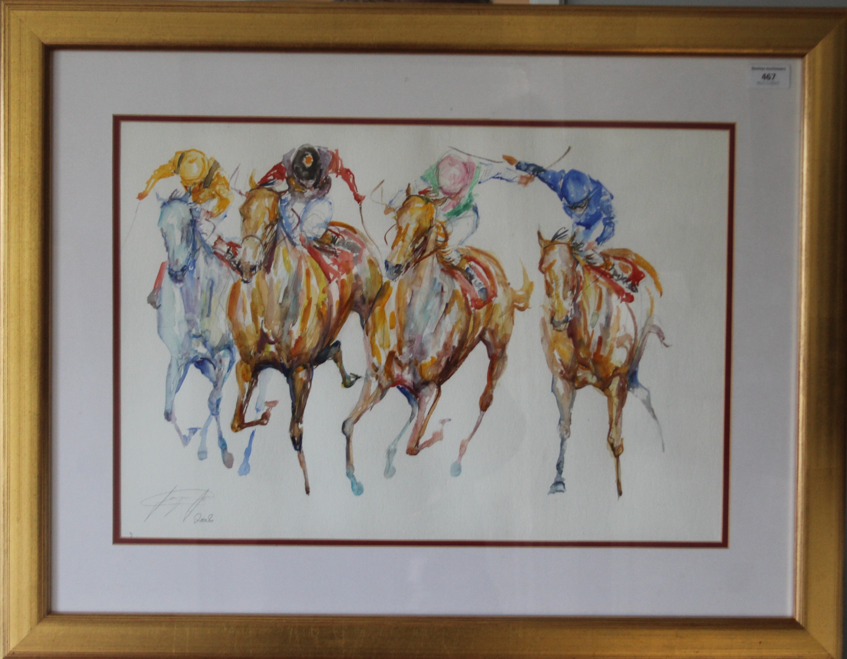 Jacqui Jones | Racing Horses (2006) | MutualArt