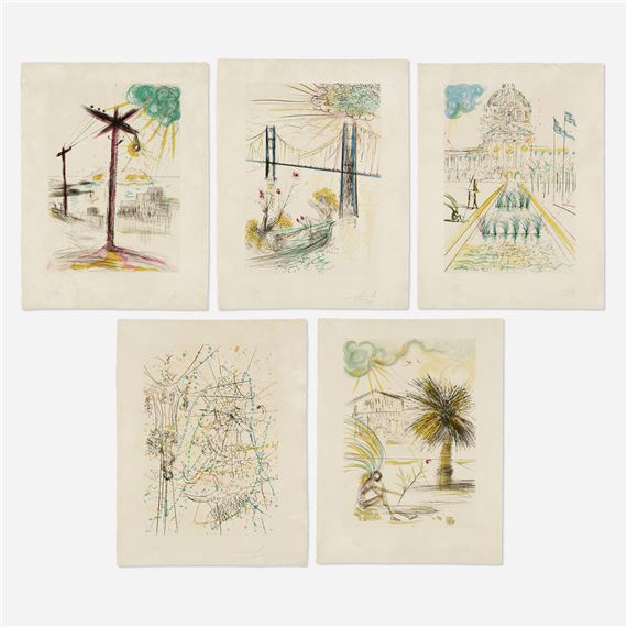 Salvador Dalí | San Francisco Suite (1970) | MutualArt