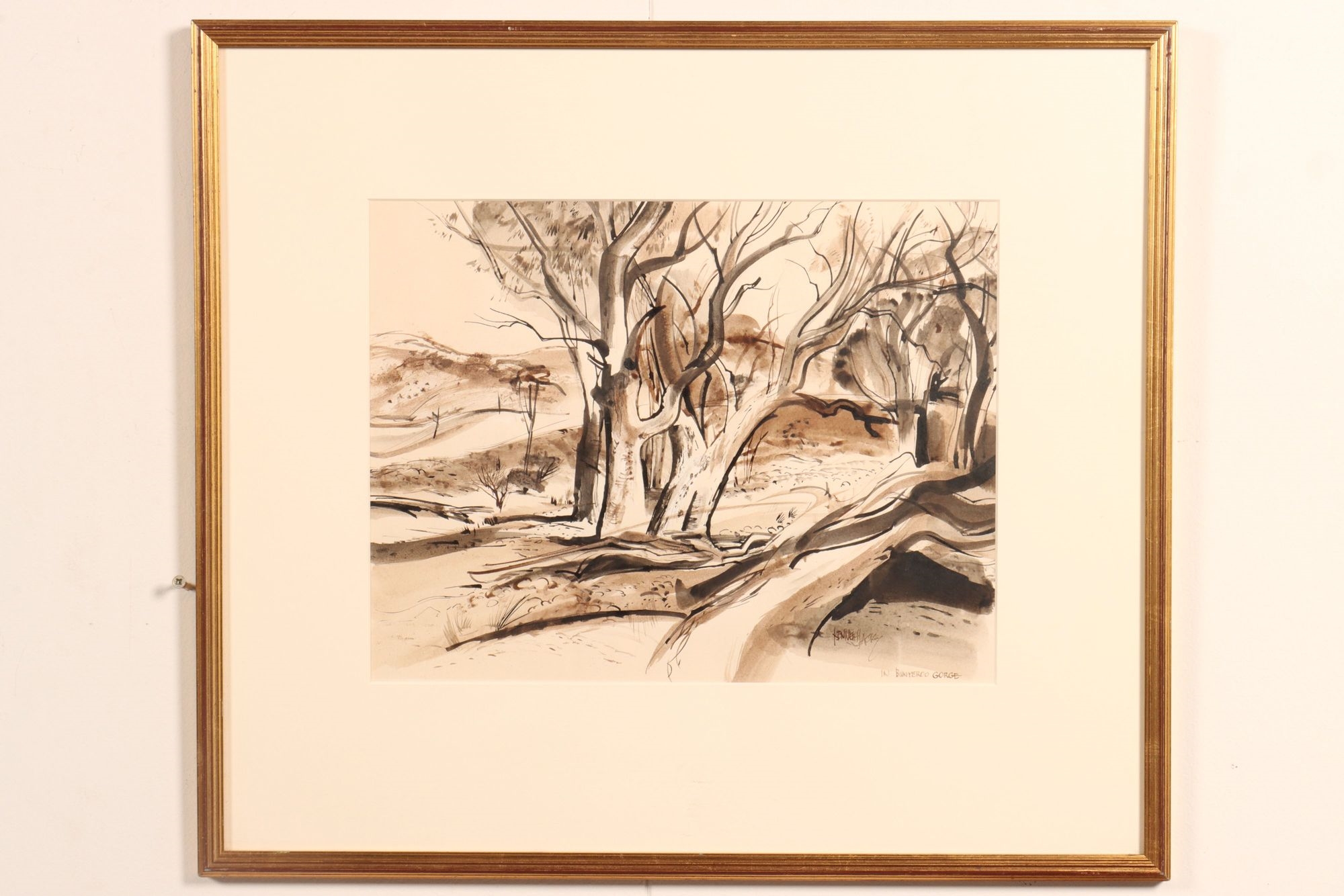 Kenneth Jack | In Bunyeroo Gorge | MutualArt