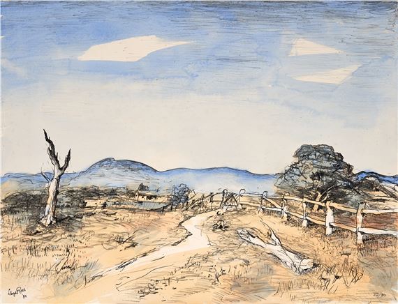 Lloyd Rees | Landcape (1980) | MutualArt