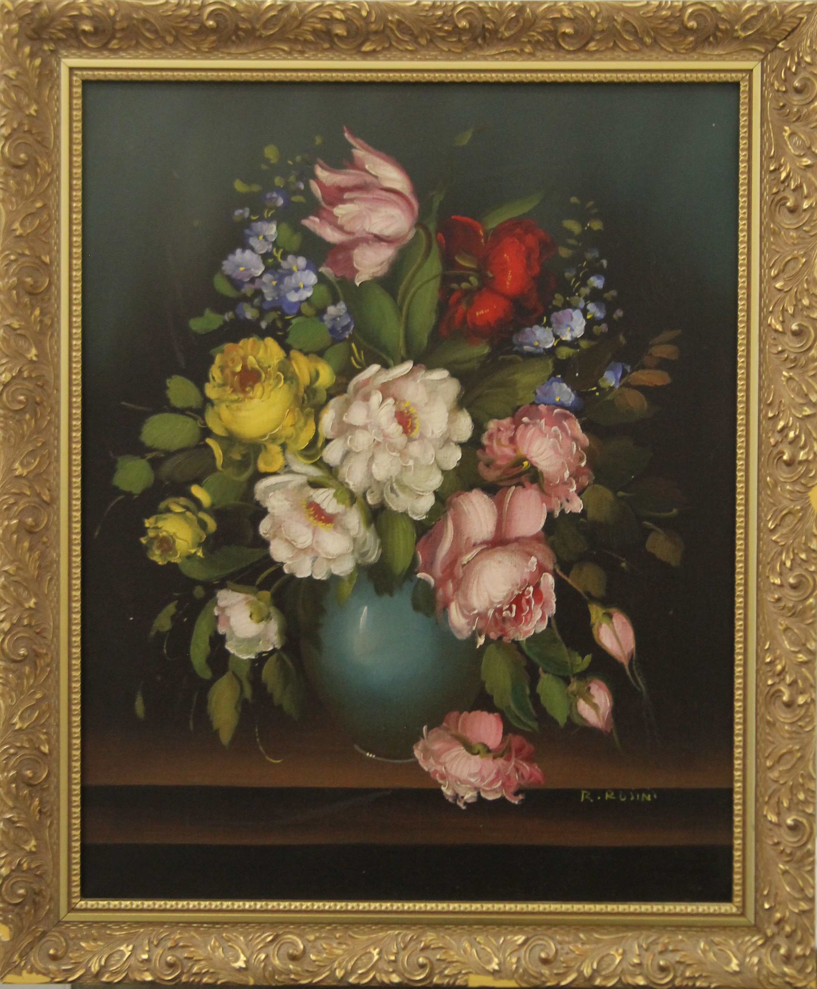 R. Rosini | Still Life of Flowers | MutualArt