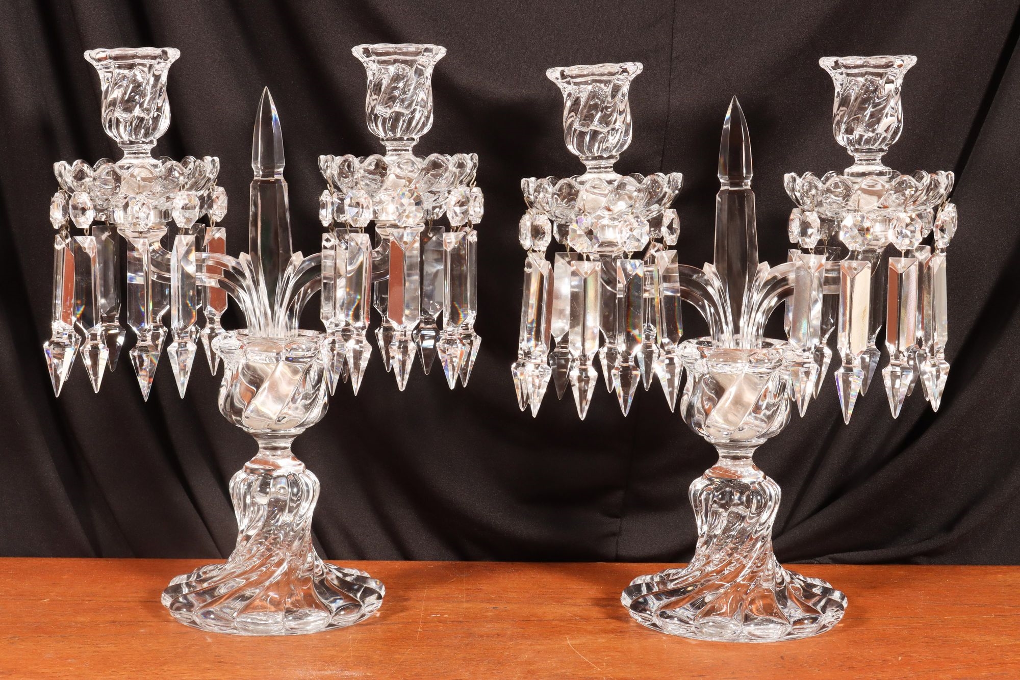 Baccarat | CRYSTAL CANDELABRA | MutualArt