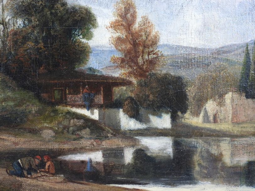 Alexandre-Gabriel Decamps | Turkish landscape | MutualArt