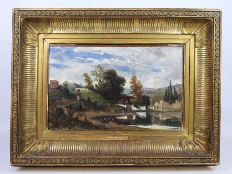 Alexandre-Gabriel Decamps | Turkish landscape | MutualArt