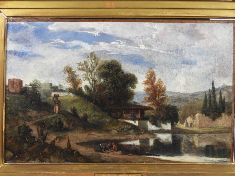Alexandre-Gabriel Decamps | Turkish landscape | MutualArt