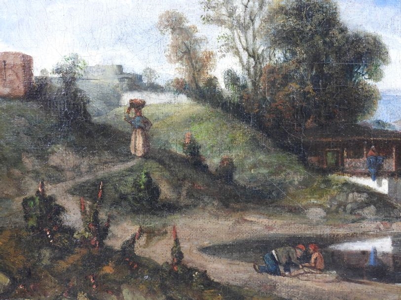Alexandre-Gabriel Decamps | Turkish landscape | MutualArt