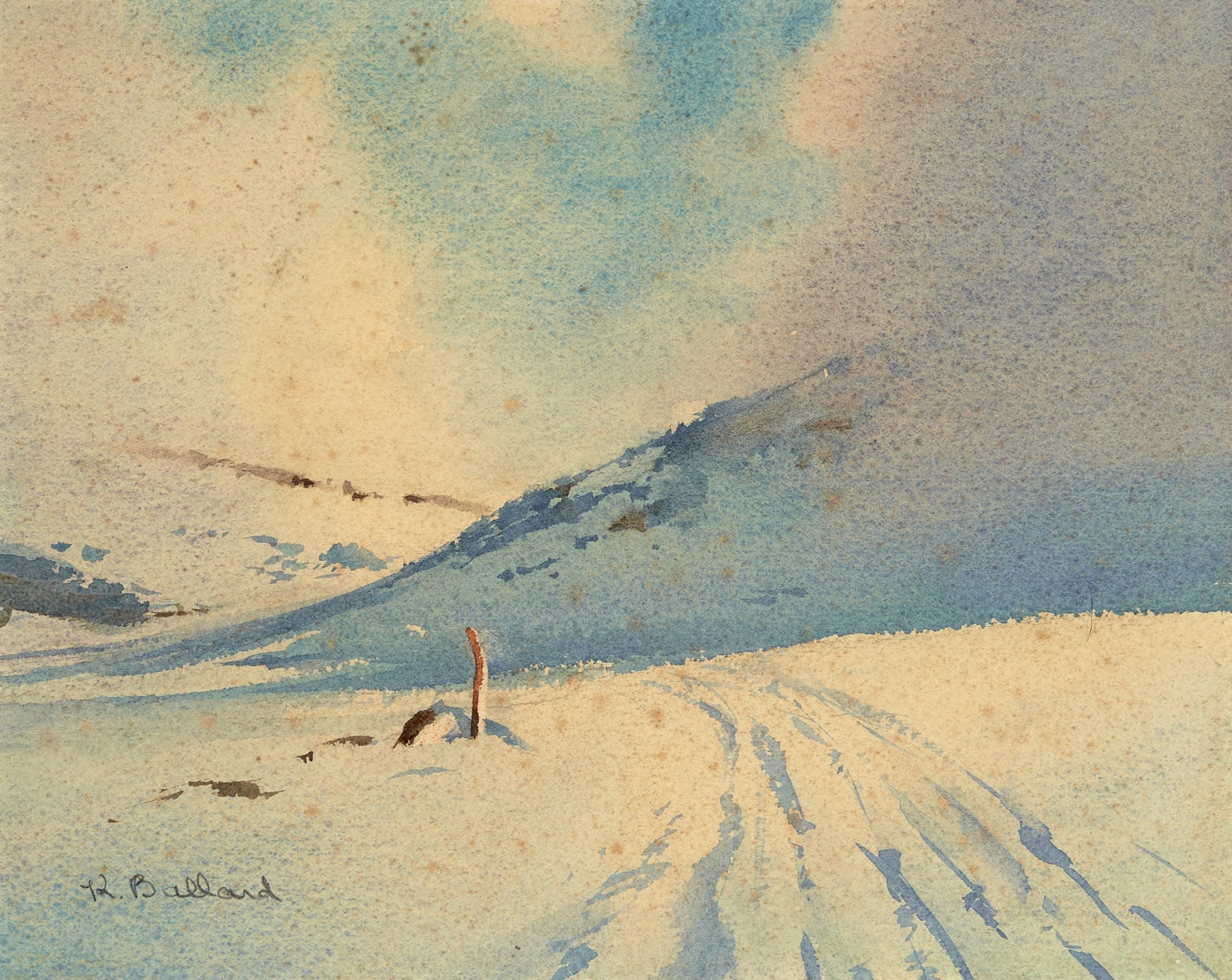 Kath Ballard | Snow Cloud, Kosciuszko | MutualArt