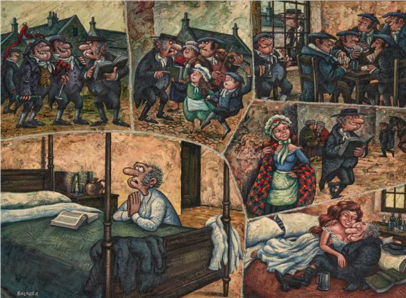 Joseph Denham Shearer | Holy Willie's Prayer | MutualArt