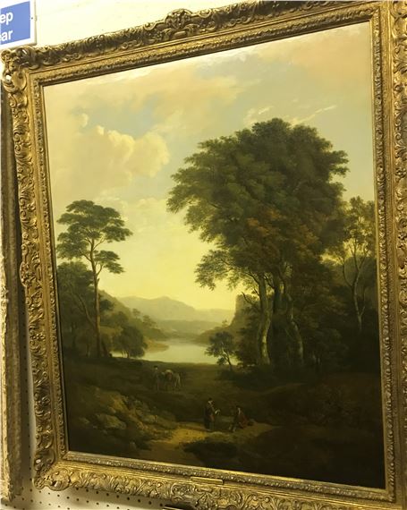 William Traies | Figures in a landscape | MutualArt