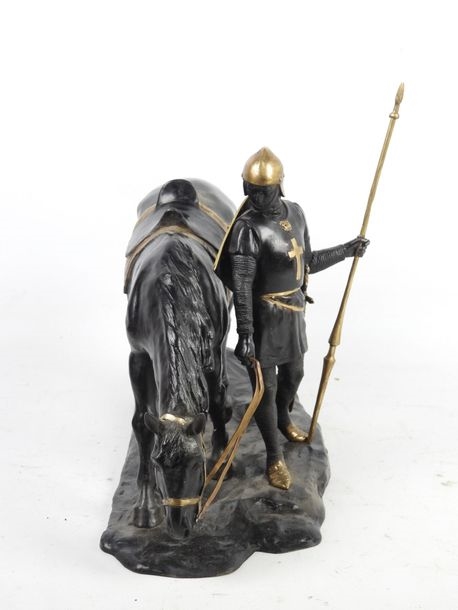 B. Grundmann | Crusader knight in the Holy Land wearing a lion's head ...