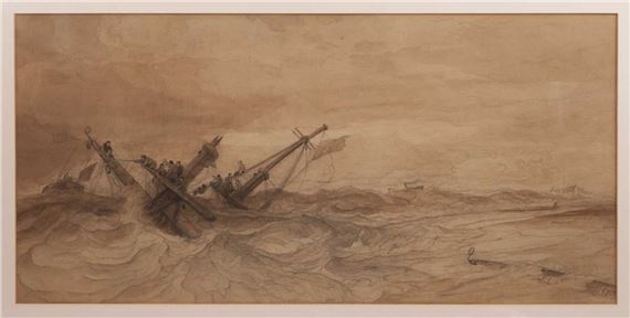 Edward Duncan | The Goodwin Sands (1863) | MutualArt