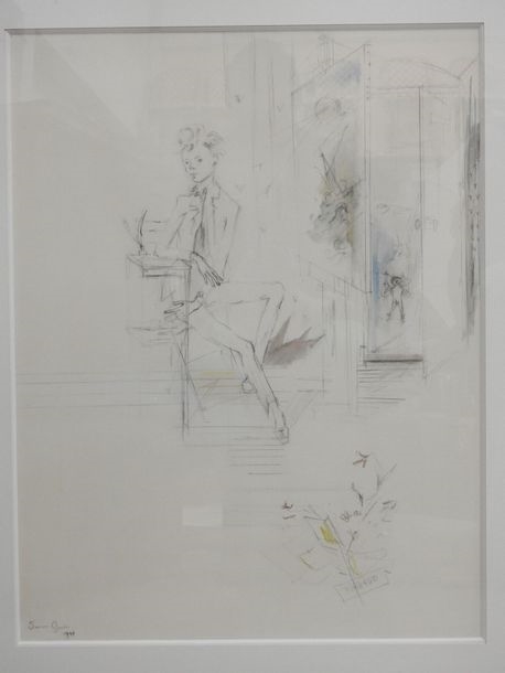 Francis Gruber | Portrait of Arthur Rimbaud (1941) | MutualArt