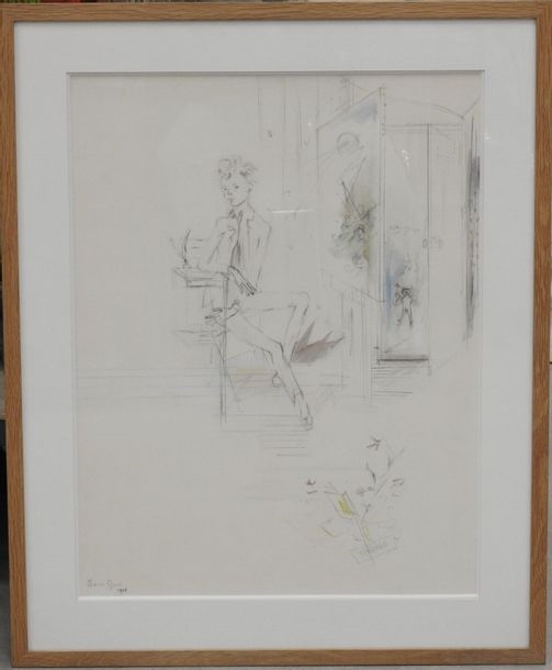 Francis Gruber | Portrait of Arthur Rimbaud (1941) | MutualArt