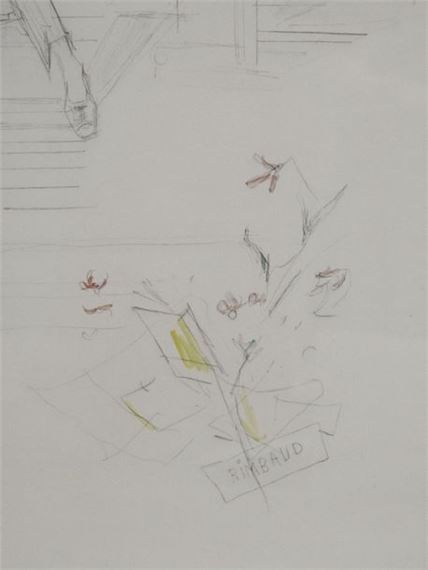Francis Gruber | Portrait of Arthur Rimbaud (1941) | MutualArt