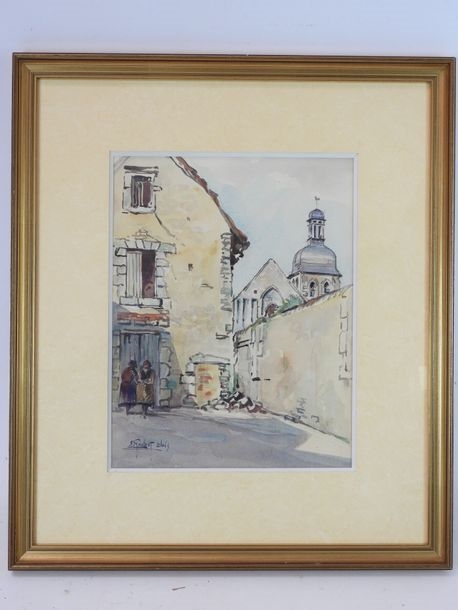 Étienne Gaudet | Rue du Puit Neuf in Blois | MutualArt