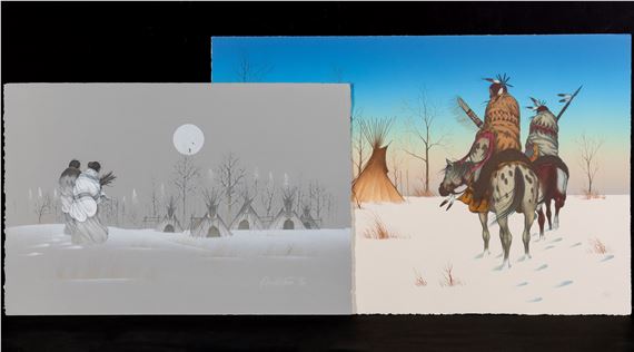 Donald Vann | TWO SIGNED COLOR LITHOGRAPHS | MutualArt