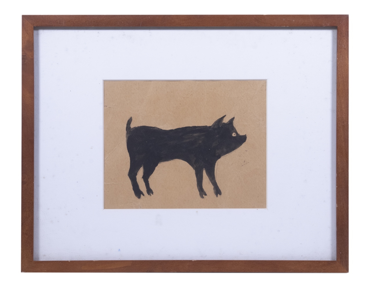 Bill Traylor | Black Pig | MutualArt
