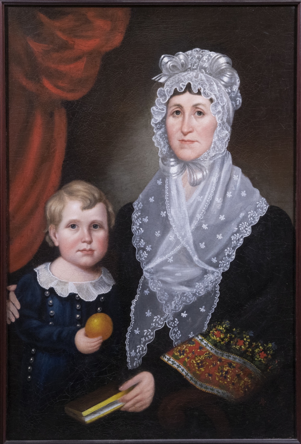Benjamin Wallace | Life-sized Portrait of Wealthy Mother and Son (1829 ...