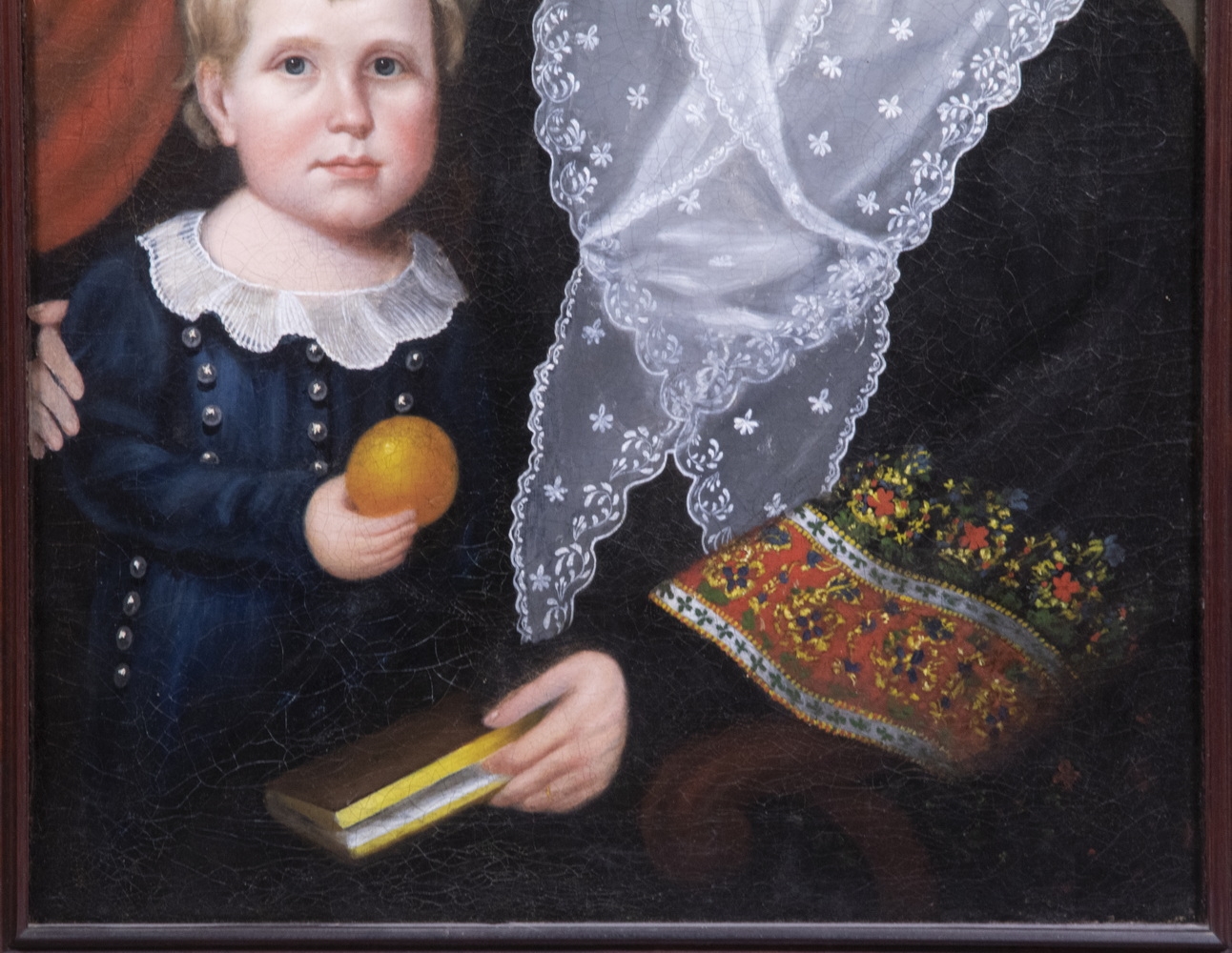 Benjamin Wallace | Life-sized Portrait of Wealthy Mother and Son (1829 ...