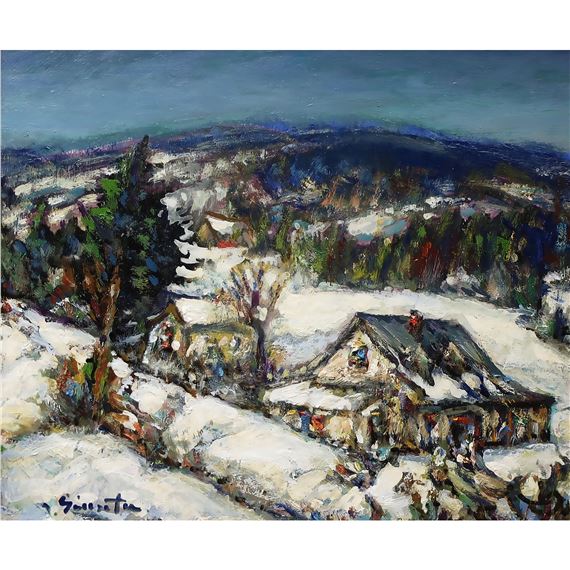Joseph Giunta | HIVER - LAURENTIDES, QUE. (1975) | MutualArt