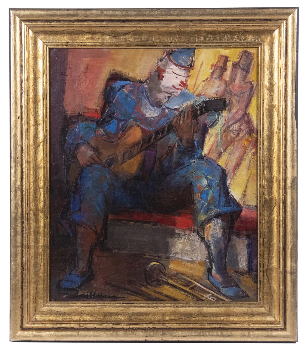 Rodolphe Caillaux | Clown et Chanteuse (Clown and Singer) | MutualArt