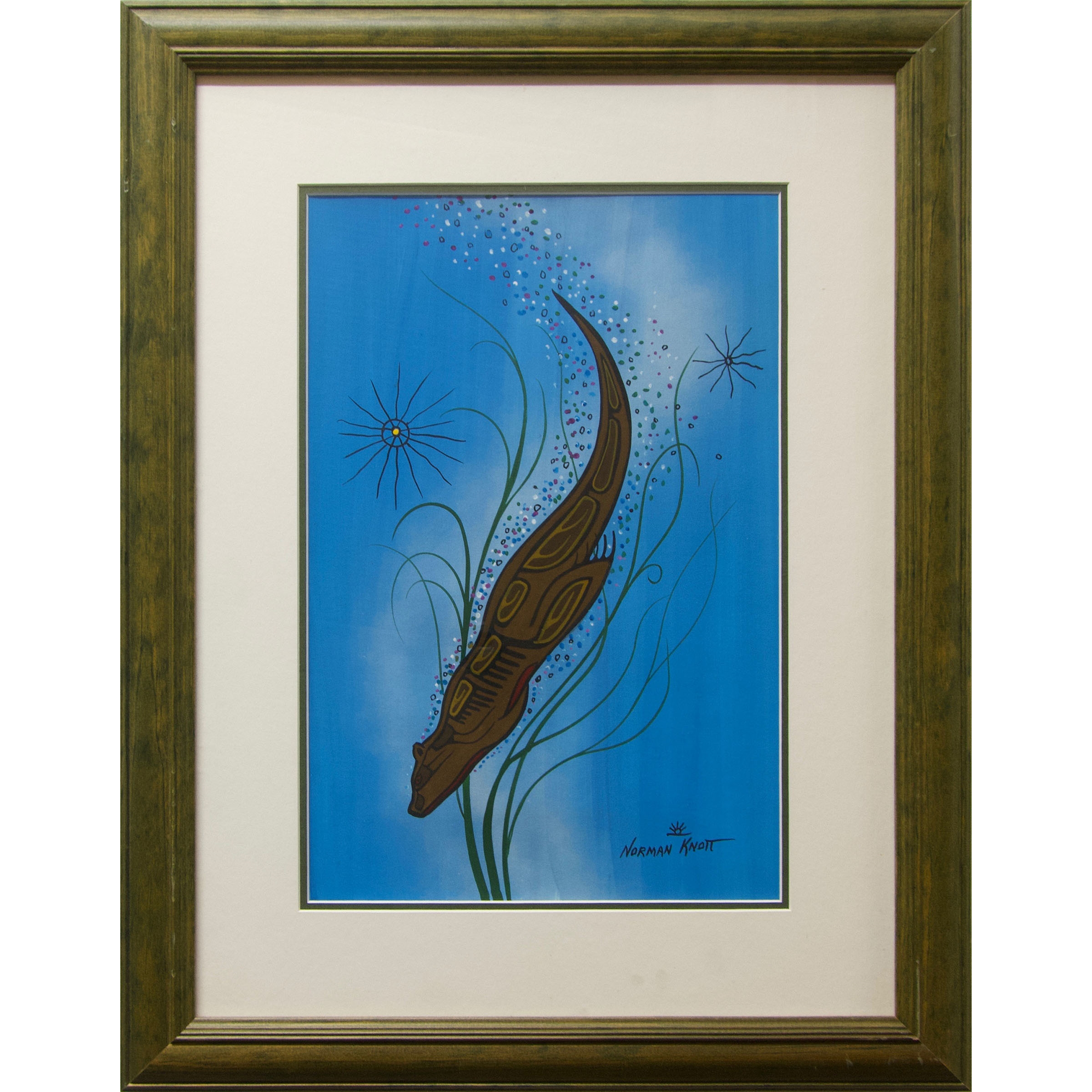 Norman Knott | DIVING OTTER | MutualArt