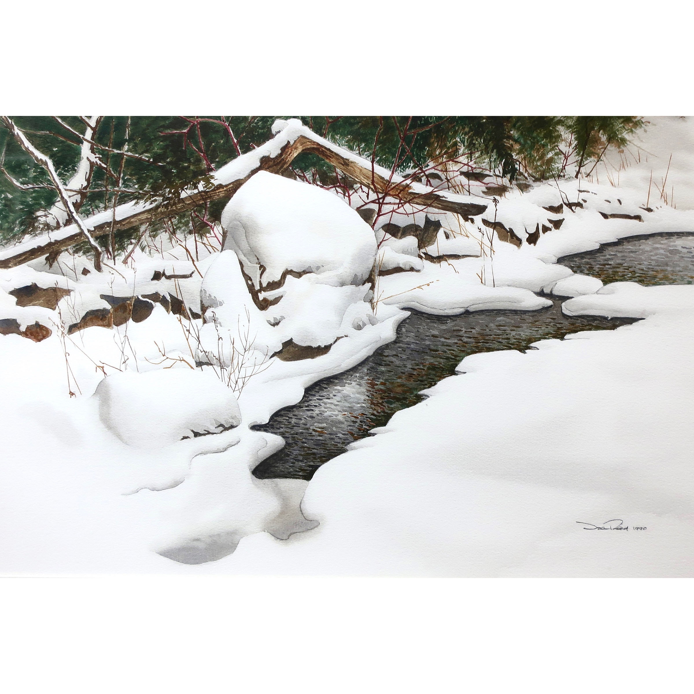 Jack Henry Reid | UNTITLED (FIRST SNOWFALL) (1990) | MutualArt