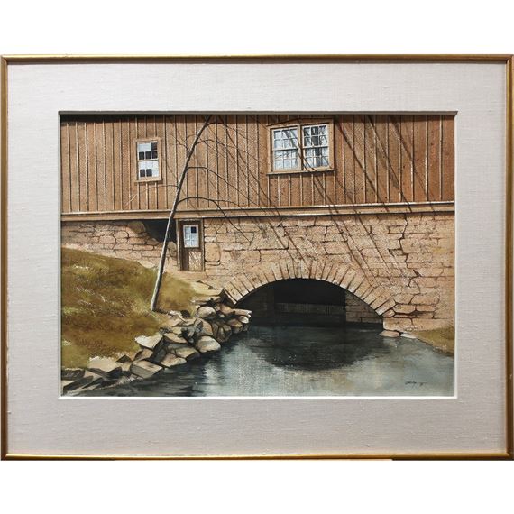Ken Danby | UNTITLED (AN OLD MILL) | MutualArt