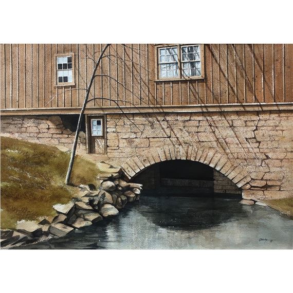 Ken Danby | UNTITLED (AN OLD MILL) | MutualArt
