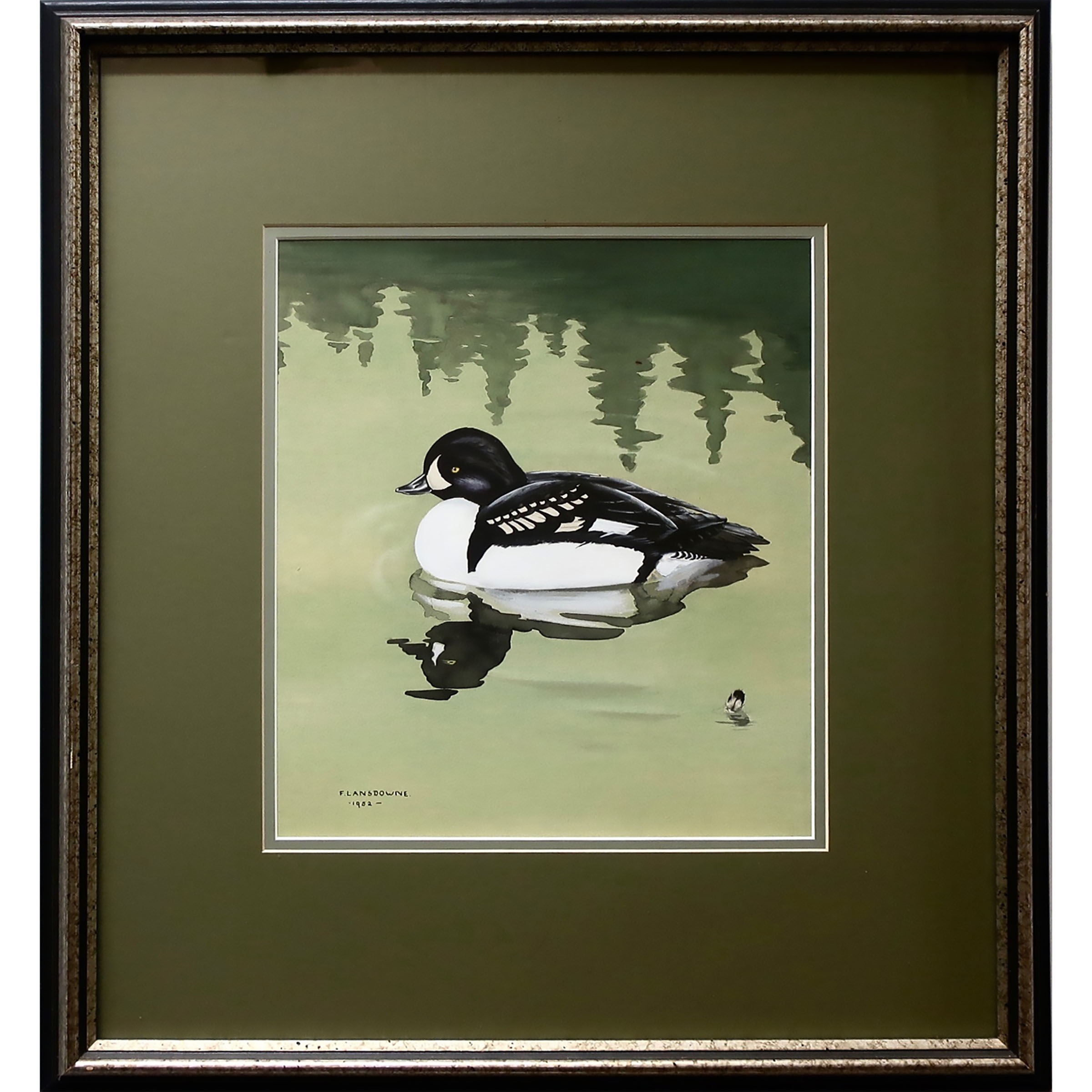 James Fenwick Lansdowne | UNTITLED (BARROWS GOLDENEYE) (1952) | MutualArt