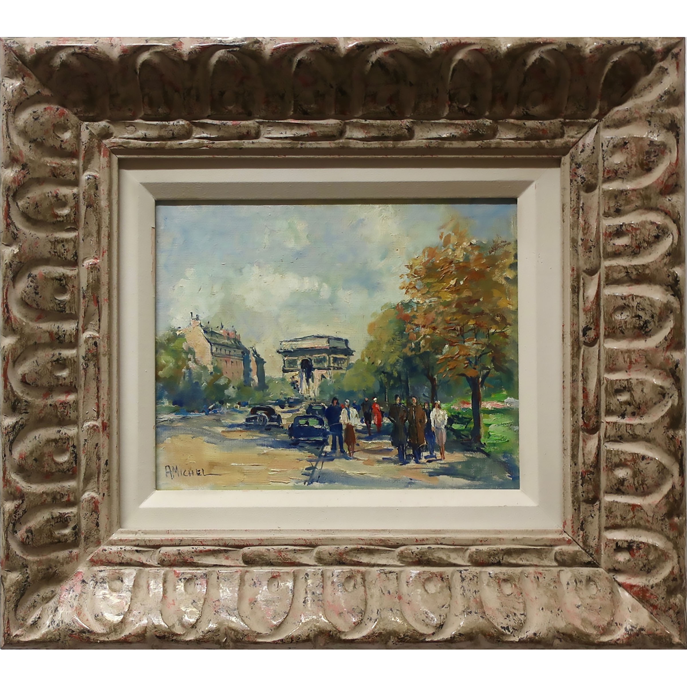 Andre Michel | UNTITLED (PARIS STREET SCENE) | MutualArt