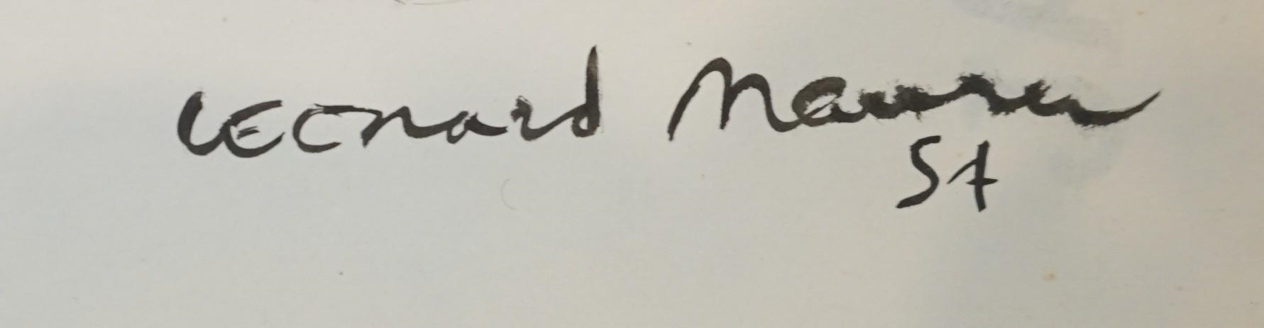 Leonard Maurer | Group of sketches from Maine | MutualArt