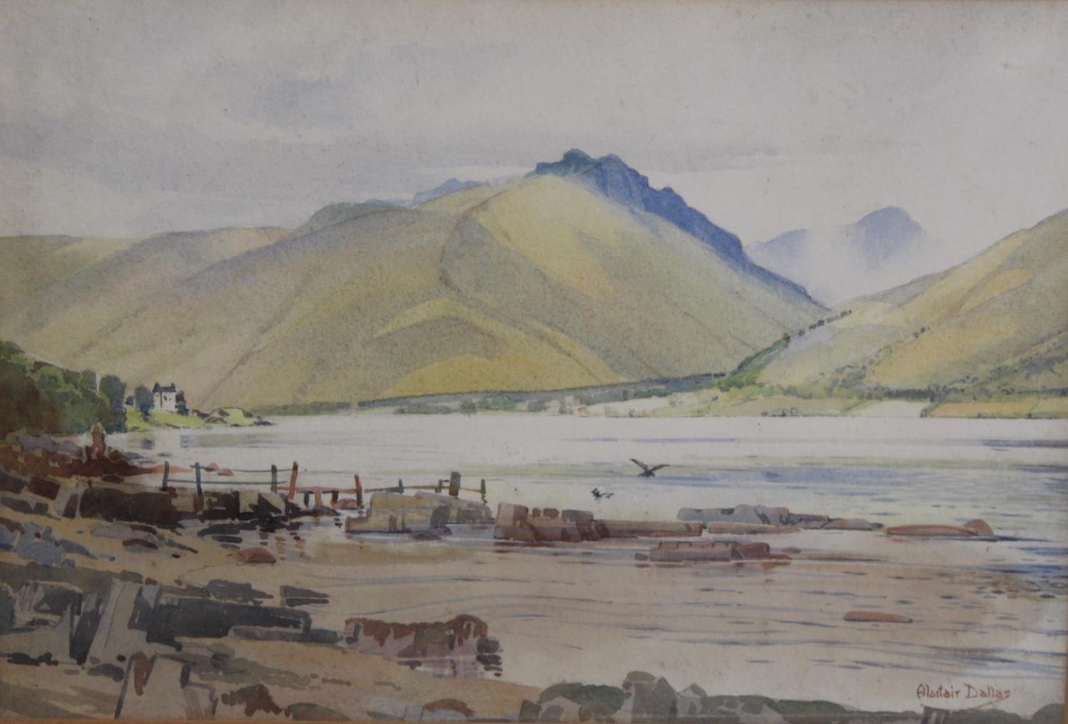 Alastair A. K. Dallas | Highland loch scene | MutualArt